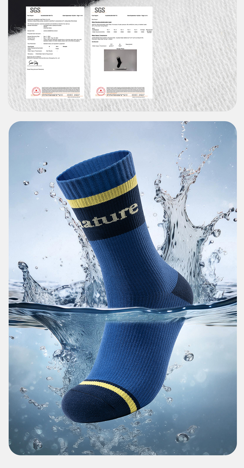 CAMINO Waterproof Socks Thick Outdoor Sports Socks For Hiking Skiing ...