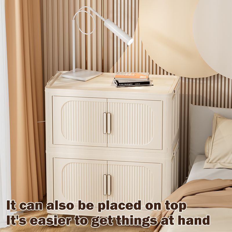 IKEA Foldable Storage Cabinet Portable Storage Box Multipurpose Storage ...
