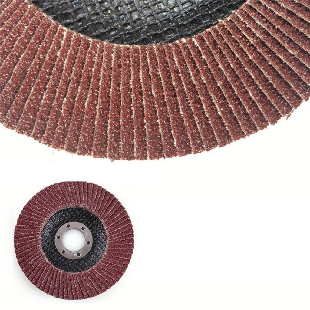 CKMsia Flap Disc Sand Paper Flap Disc 4" Abrasive Flap Disc Steel ...