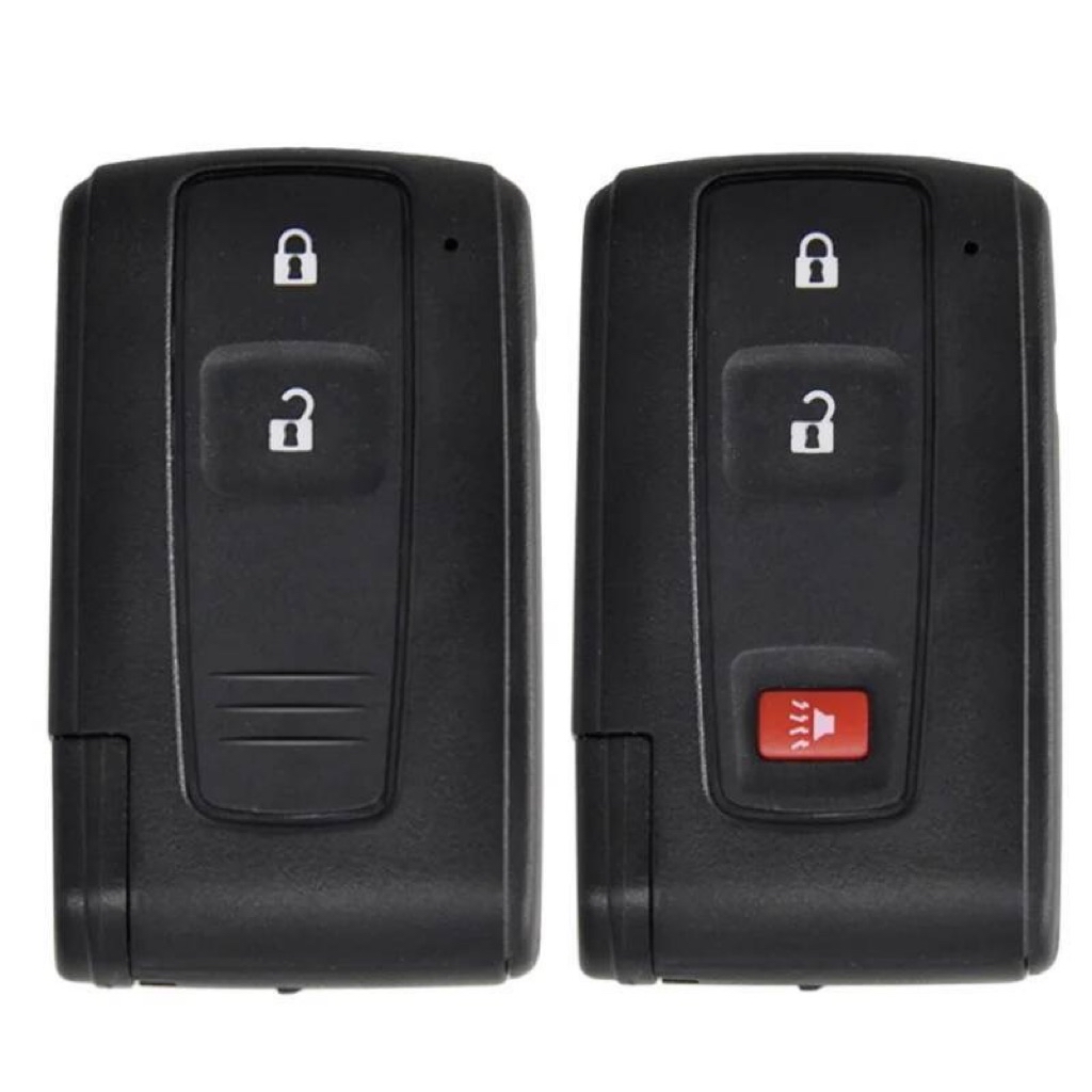 perfect Toyota2/2+1red buttons smart key casing to replace Toyota passo ...