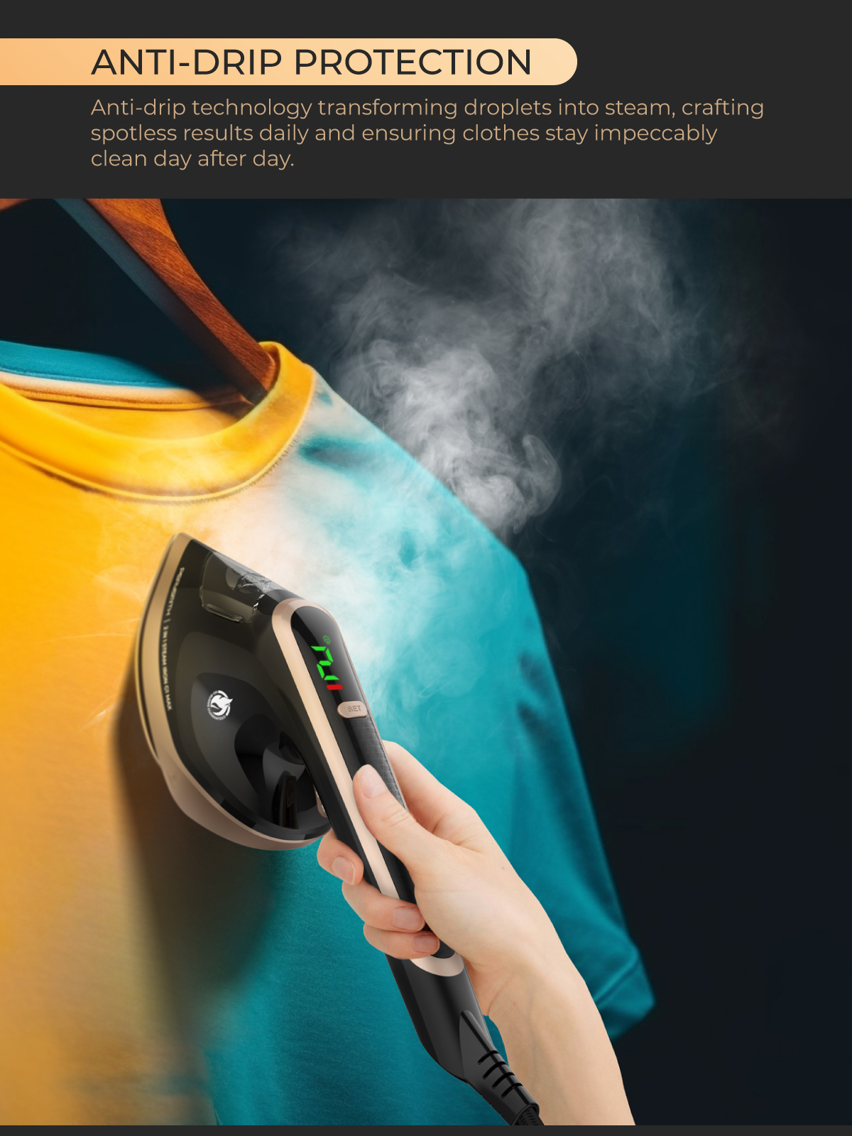 PerySmith 2 IN 1 Steam Iron SteamCare Series G1 MAX | Shopee Malaysia