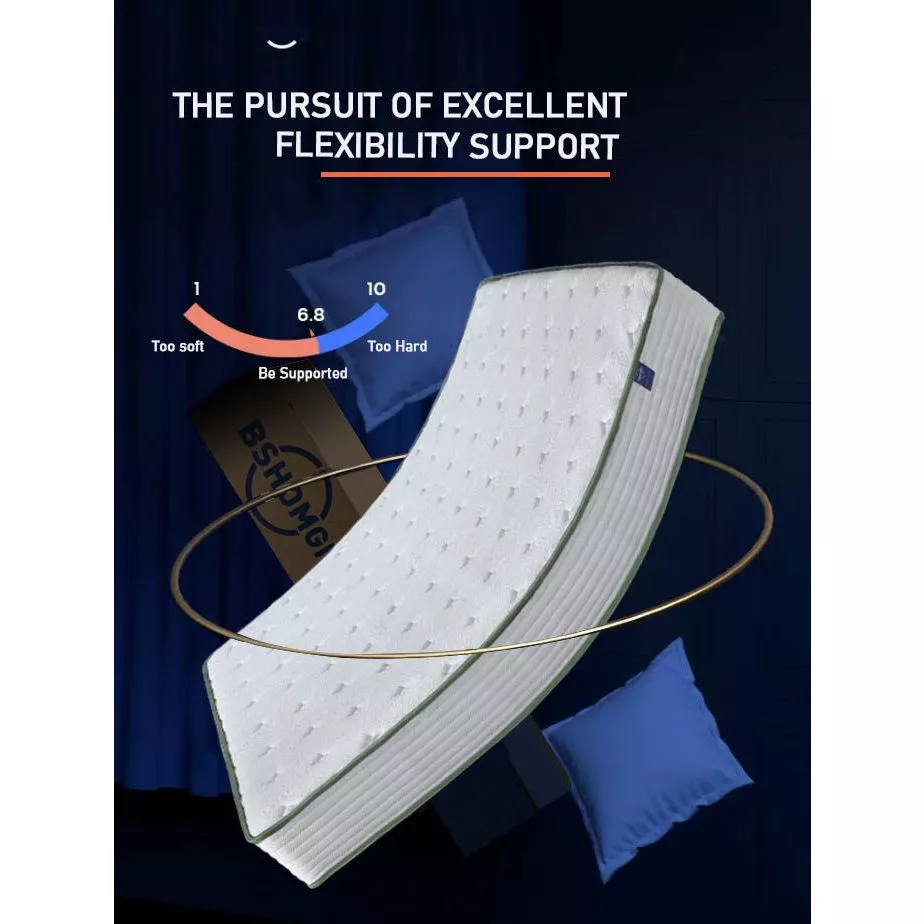 10-Inch Orthopedic Pocket Spring Mattress |91cm Single | Motion ...