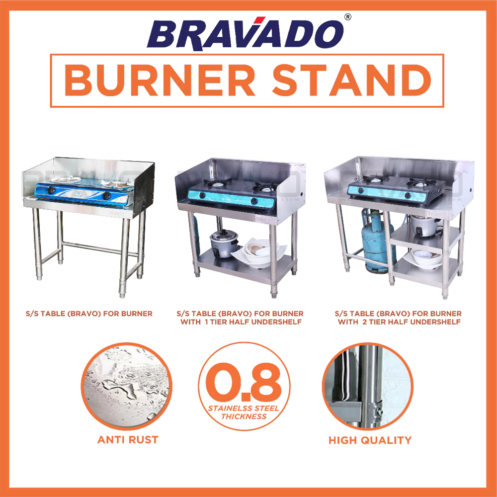 Stainless Steel Kitchen 2/3 Tier Stove Rack Burner Stand/Gas Rack ...