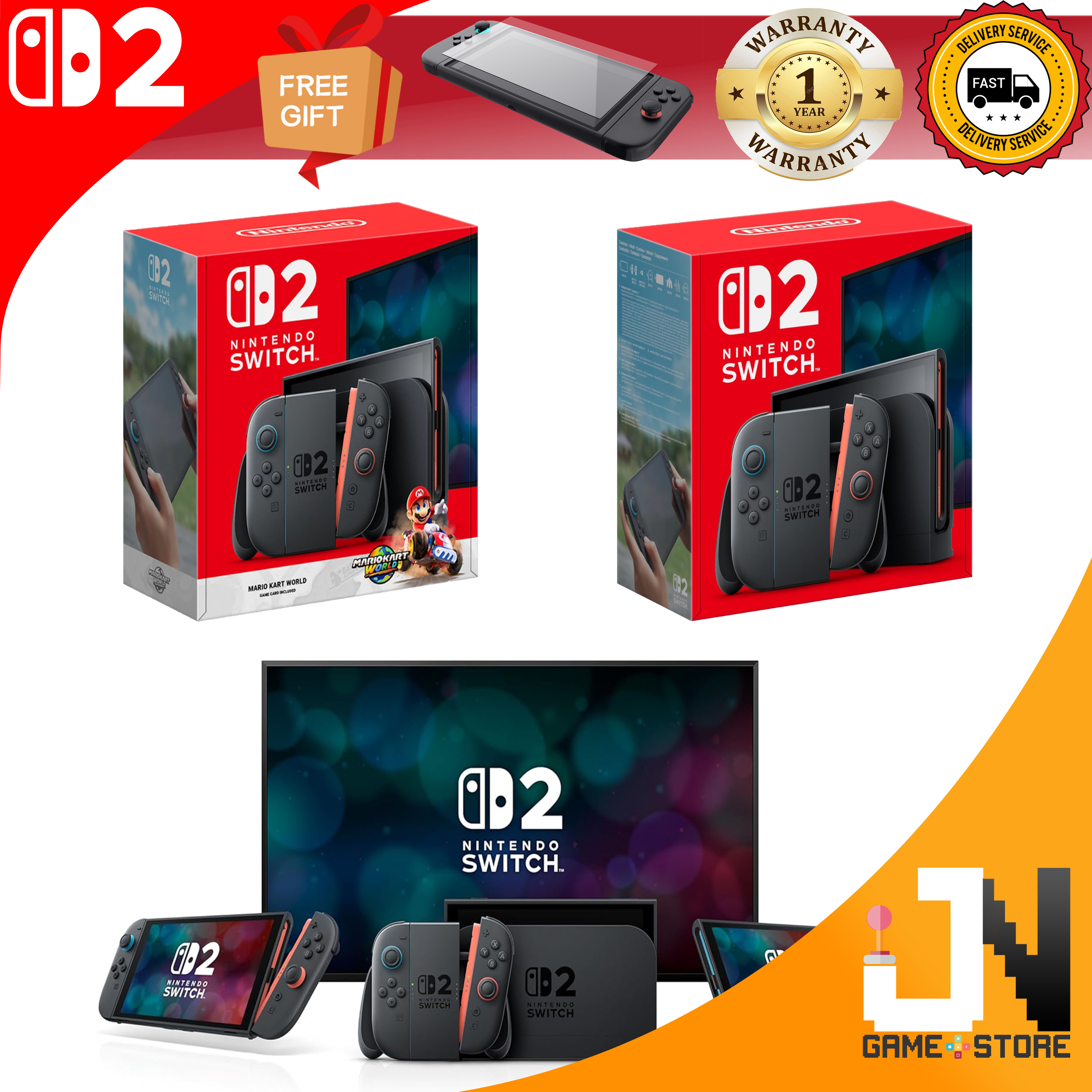 [Maxsoft MY Set] Nintendo Switch 2 Console Standalone / Mario Kart ...