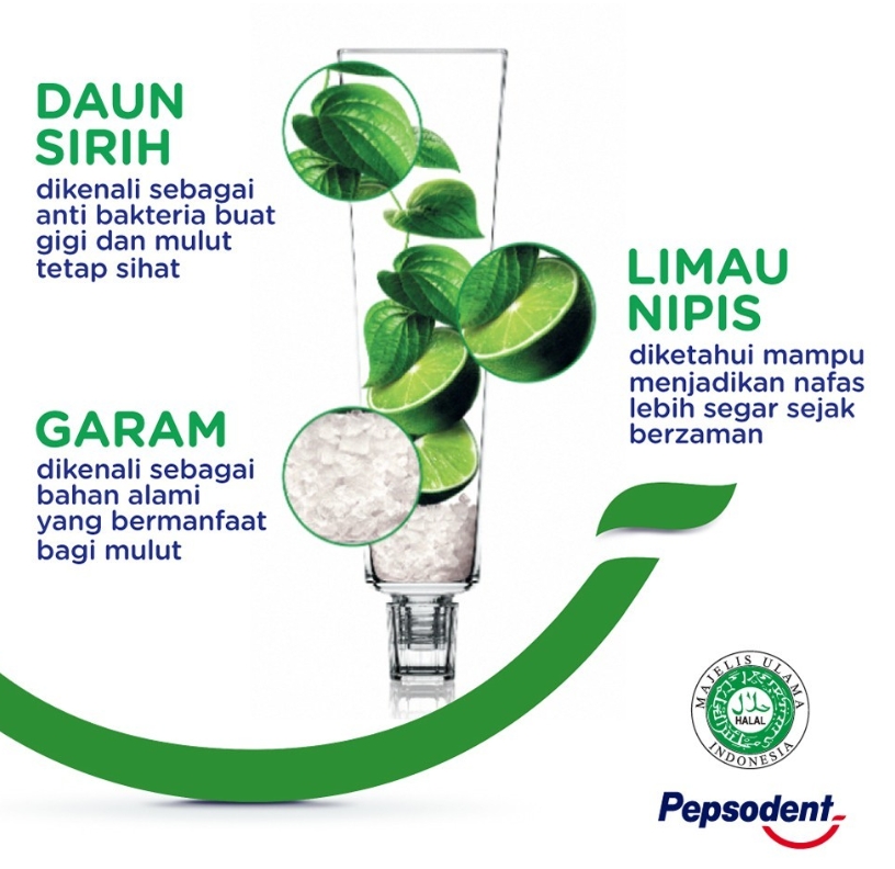 Pepsodent Herbal Toothpaste 120g – Natural Herbal Protection for Strong ...