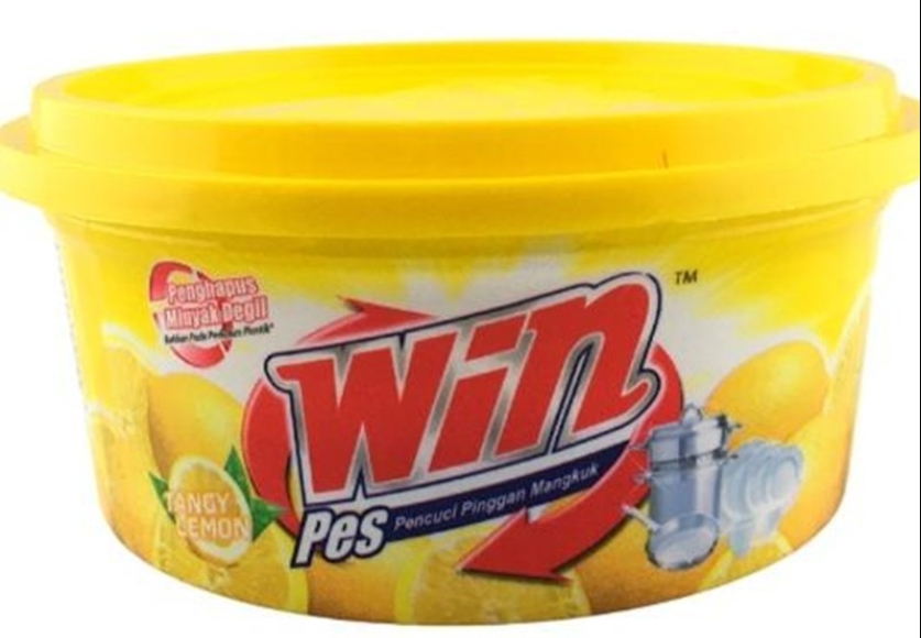 Win Dishwashing Paste (400g) – Lemon Scented Grease Removal Cleaning ...