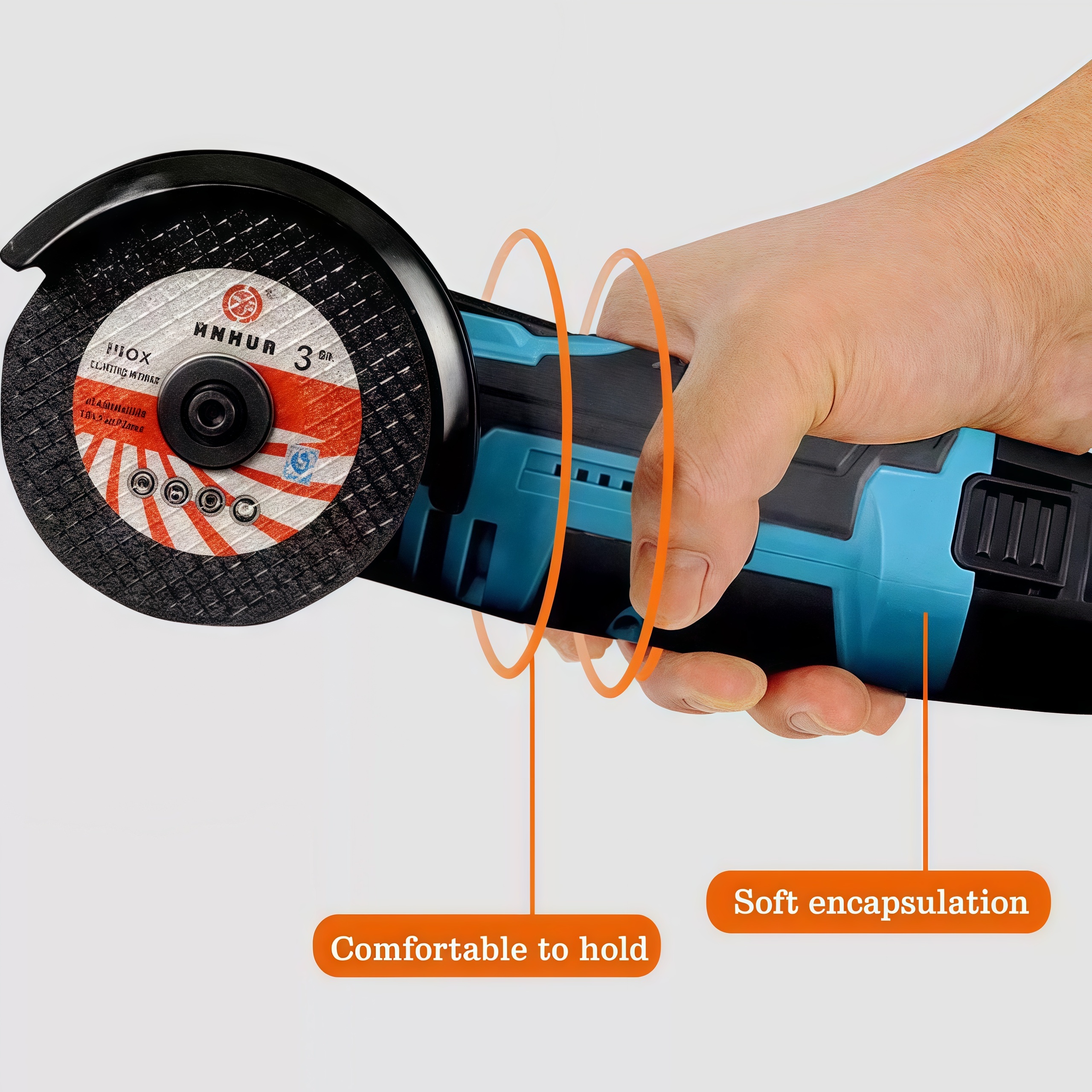 Pandatool Powerful Grinder Cordless Grinder Machine Brushless Motor ...