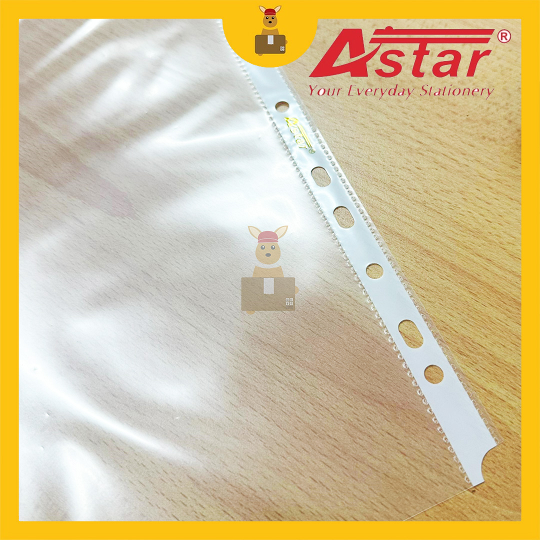 ASTAR A4 Sheet Protectors Refill Pocket 11 Holes Pocket (10PCS ...