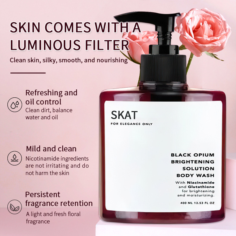 SKAT Black Opium Whitening Body Wash brightening body wash perfume ...