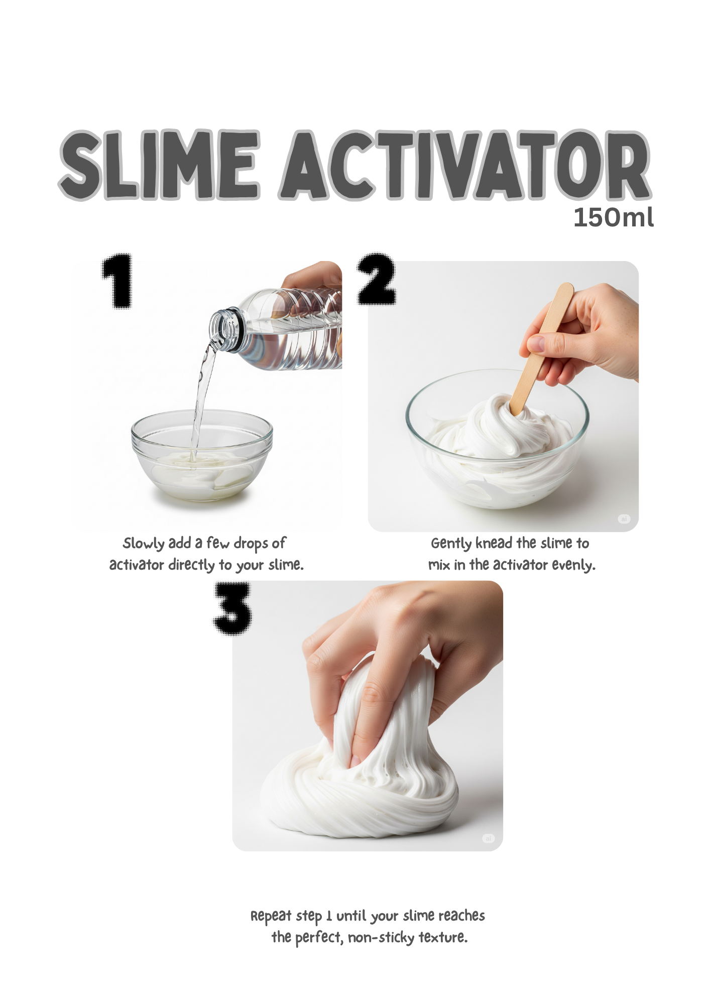 Slime Activator 150ml – Ready to use , Set, Slime! | Shopee Malaysia