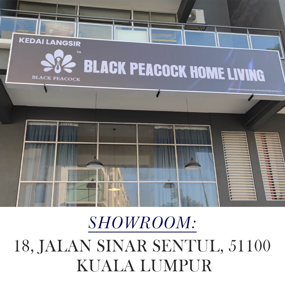 Black Peacock【Ready Stock】TS Velvet Sheer Curtain/Langsir Nipis/Privacy ...
