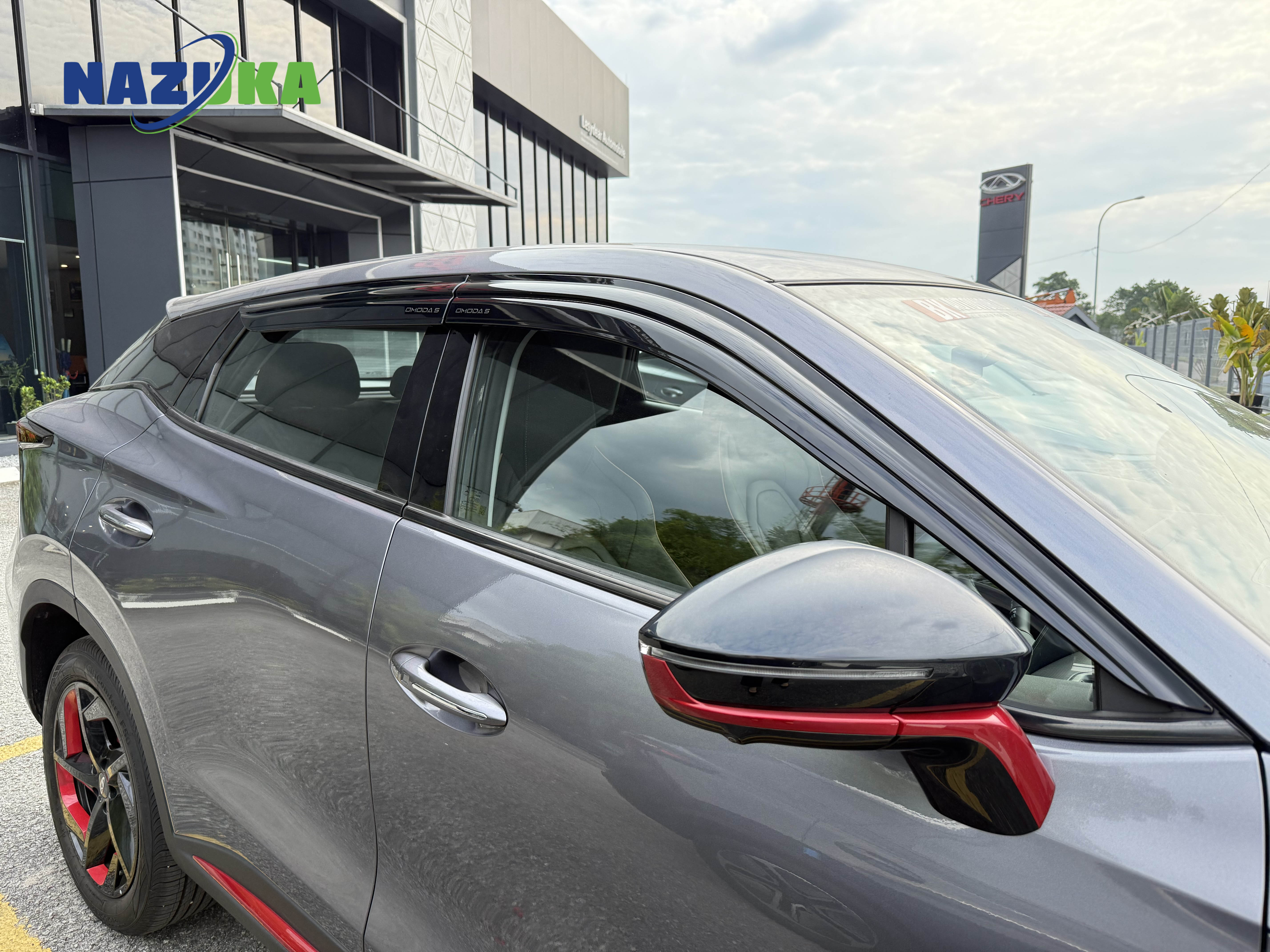 NAZUKA Chery Omoda 5/E5 Year 2022+ Injection Door Visor | Premium Wind ...