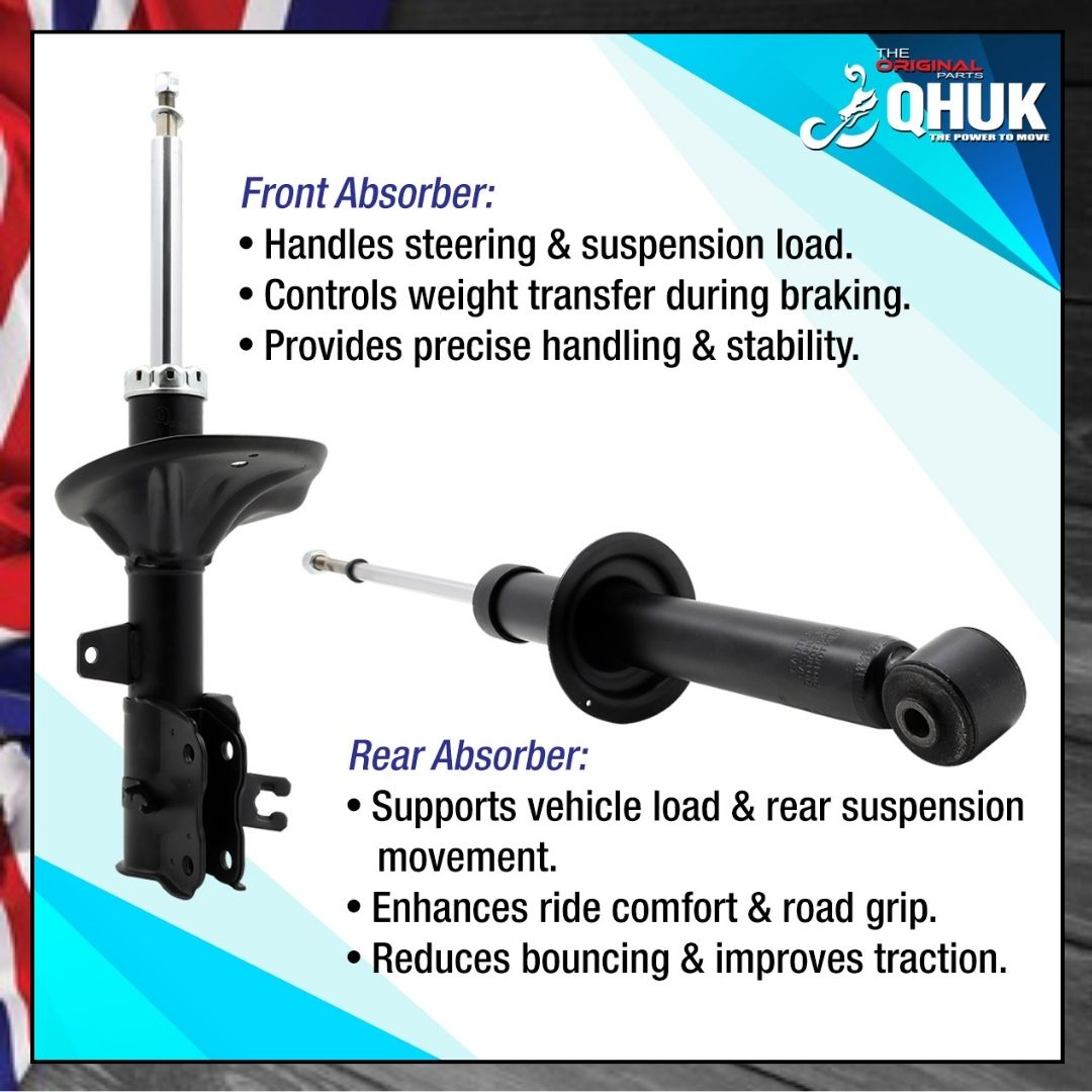 QHUK ORIGINAL SHOCK ABSORBER - MAZDA PREMACY CP 1.8 2000-2005 FRONT AND ...