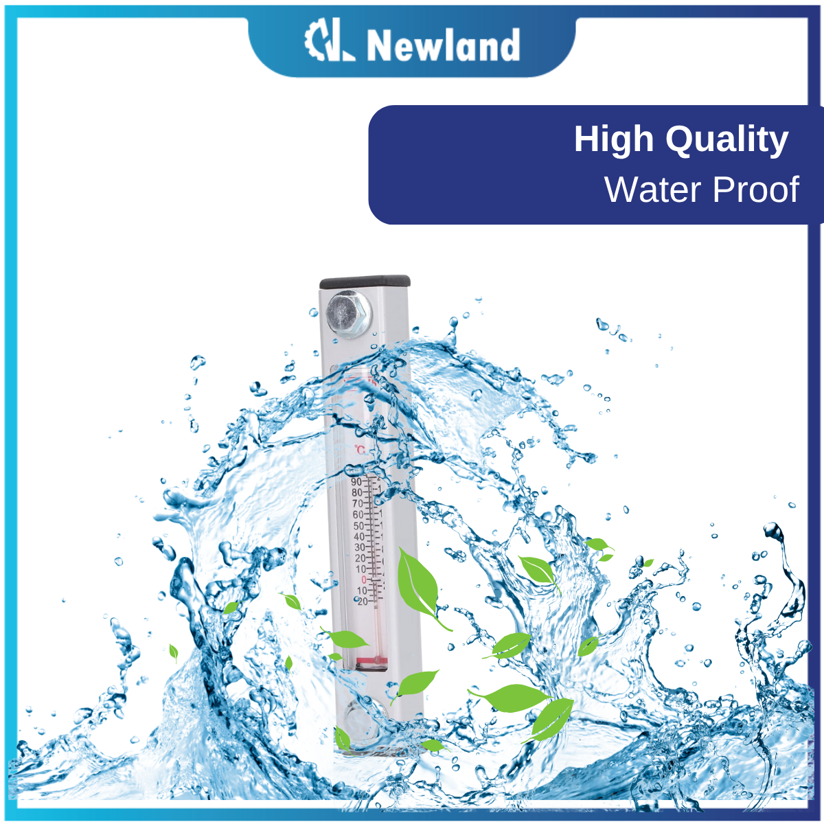 Hydraulic Tank Level Gauge with thermometer / Oil Level Gauge - Backhoe ...