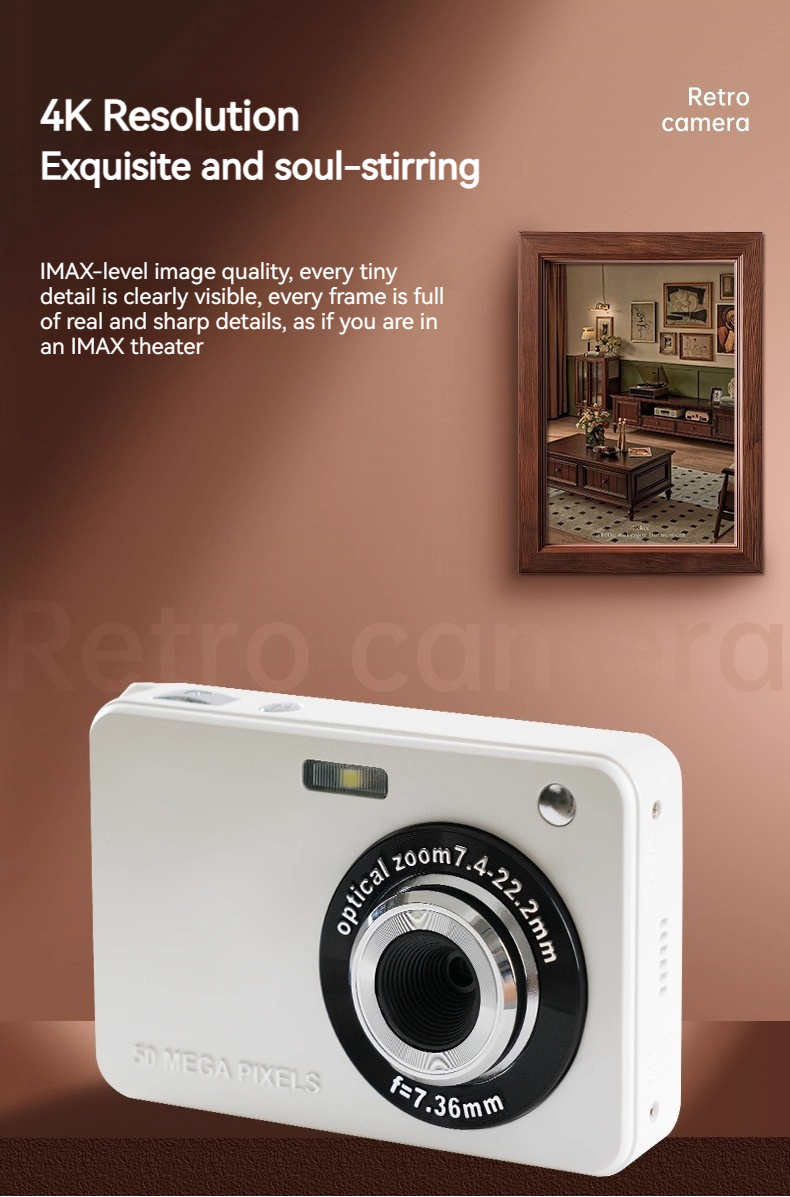 Retro CCD camera children's toy camera student digital children's ...