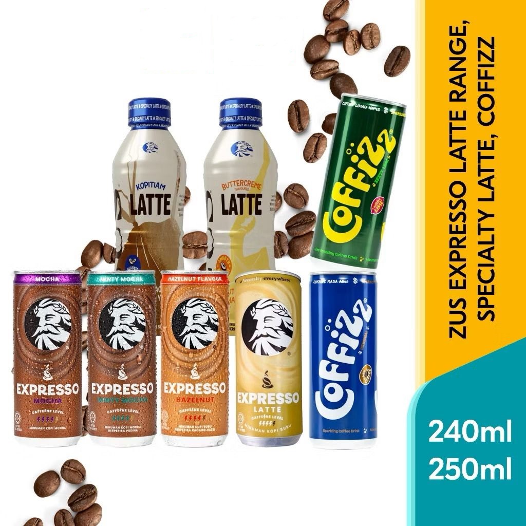 ZUS COFFIZZ | EXPRESSO Latte | SPECIALTY Latte Coffee Drink Minuman ...