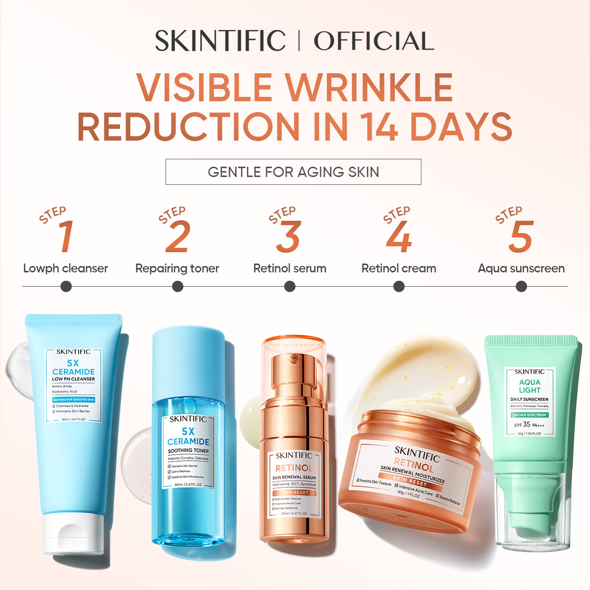 SKINTIFIC Repairing Barrier, Glowing, Brightening Fading Spots ...