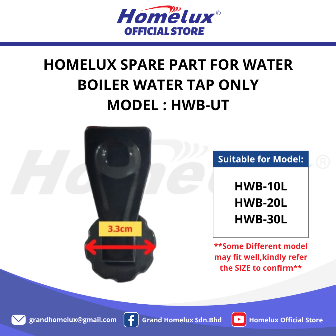 HOMELUX SPARE PART FOR WATER BOILER WATER TAP ONLY HWB-UT | Shopee Malaysia