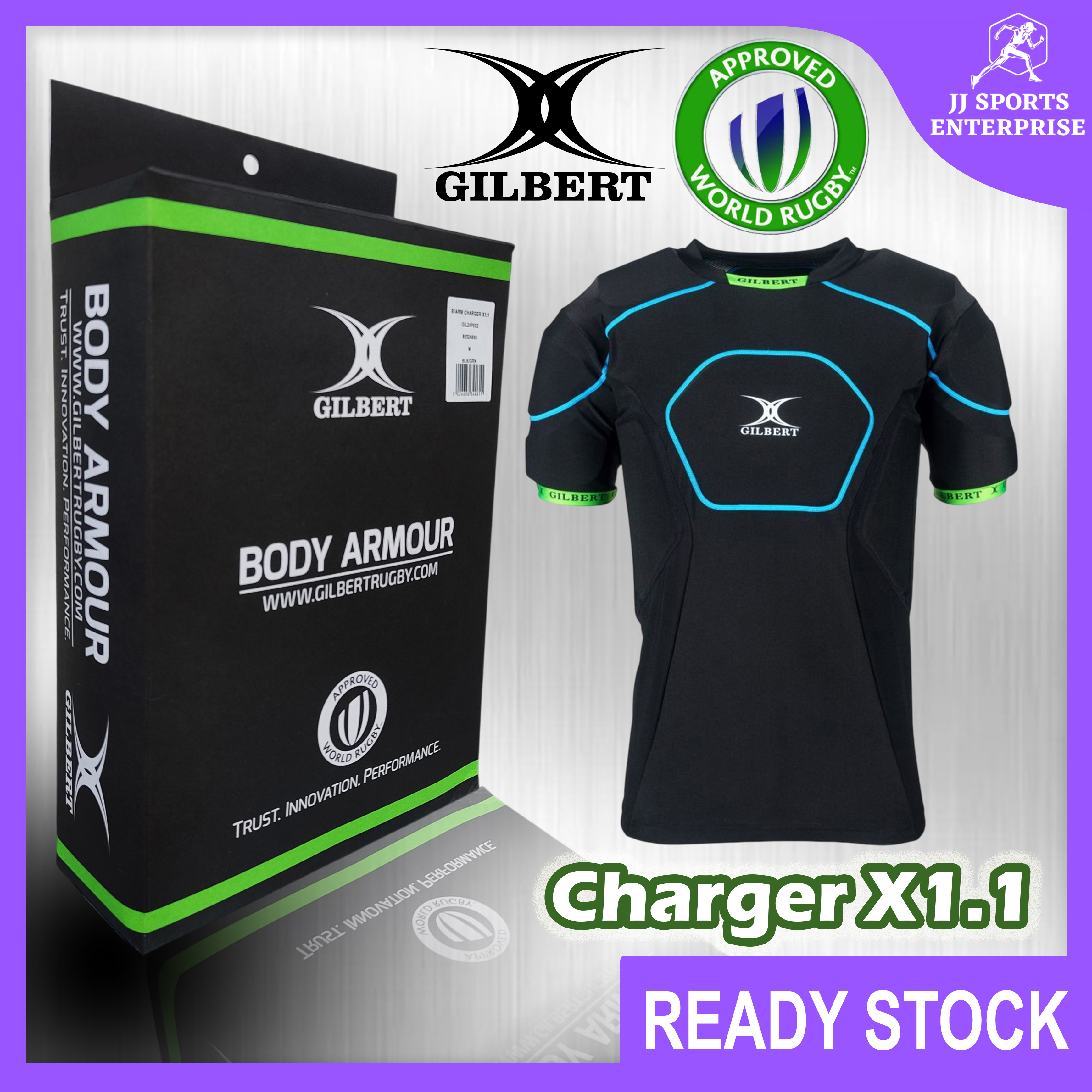 Gilbert Charger X1.1 Body Protector Gilbert Body Armour Gilbert ...