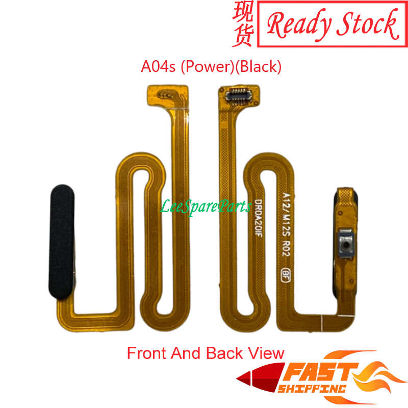 Samsung A04 /A04s Power On Off Volume Switch Fingerprint Sensor Button ...