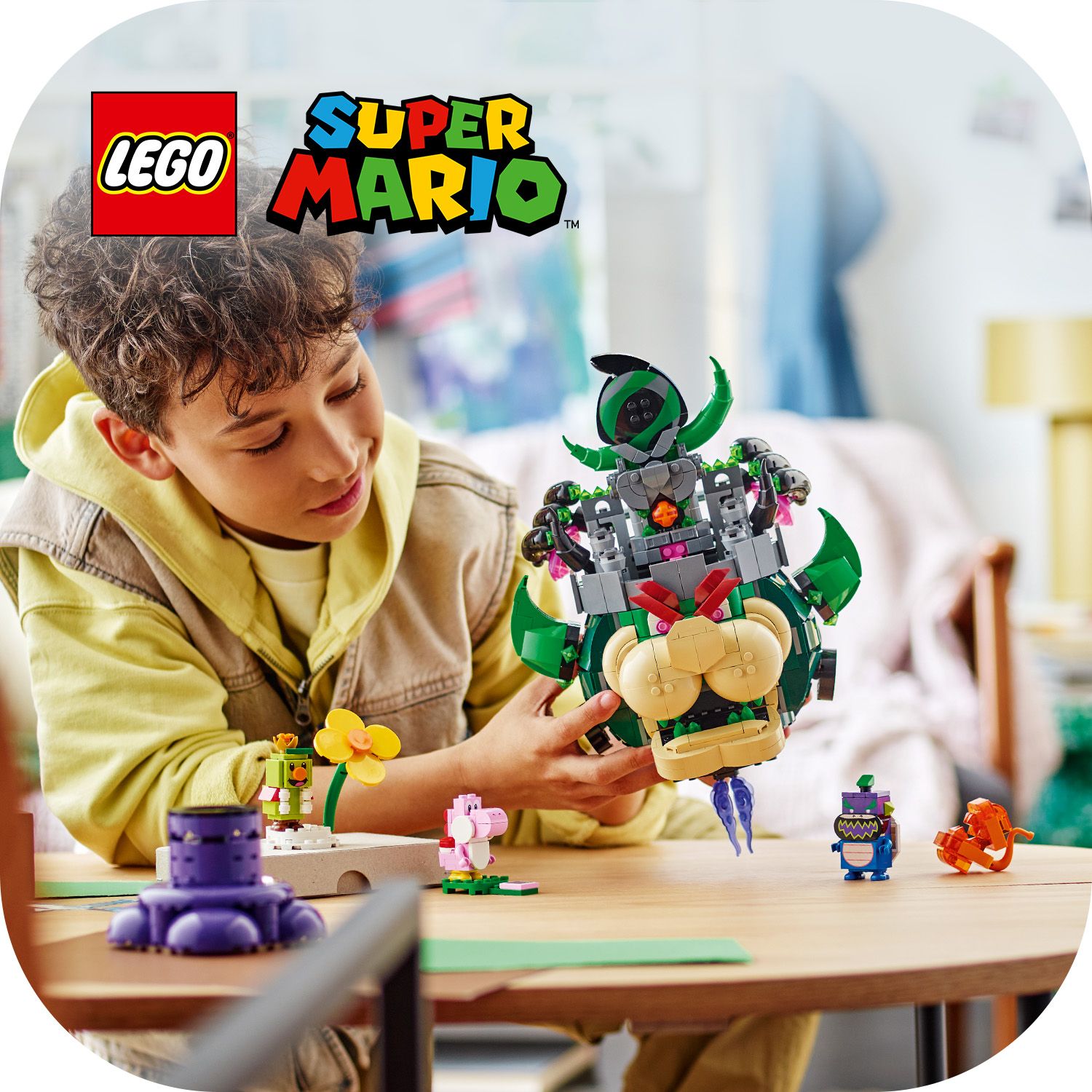 LEGO Super Mario 72042 Prince Florian & Castle Bowser (1251 Pieces ...