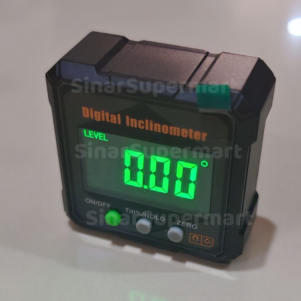 SinarSupermart Digital Inclinometer Digital Slope Meter Level Measure ...