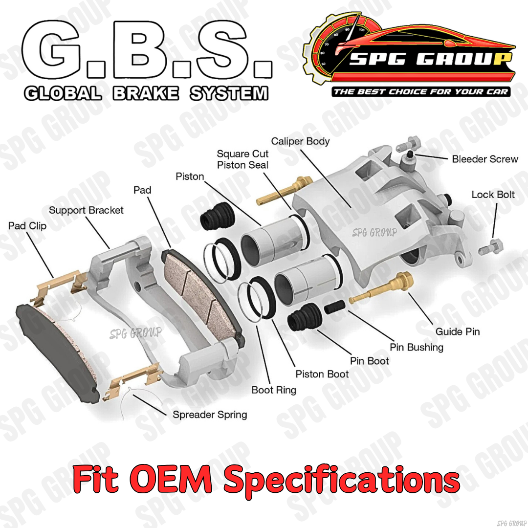 PERODUA MYVI LAGI BEST AXIA BEZZA GBS DISC BRAKE CALIPER REPAIR SEAL ...