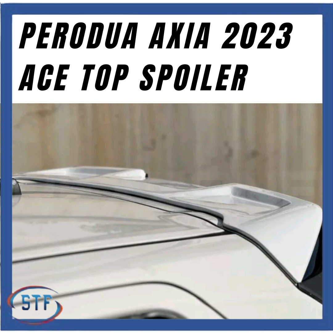Perodua Axia Facelift (2023-2025) V2 ACE Spoiler Gear Up OEM Rear ...