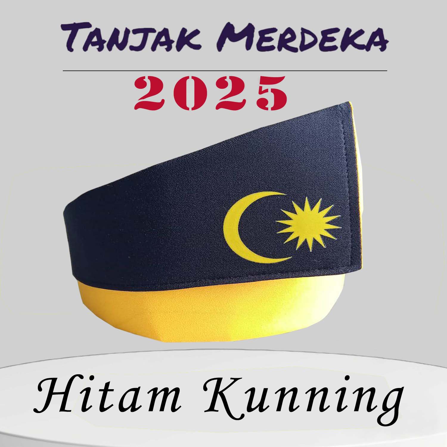 Tanjak Merdeka 2025 Executive Como Dewasa dan Budak dengan Warna Biru ...