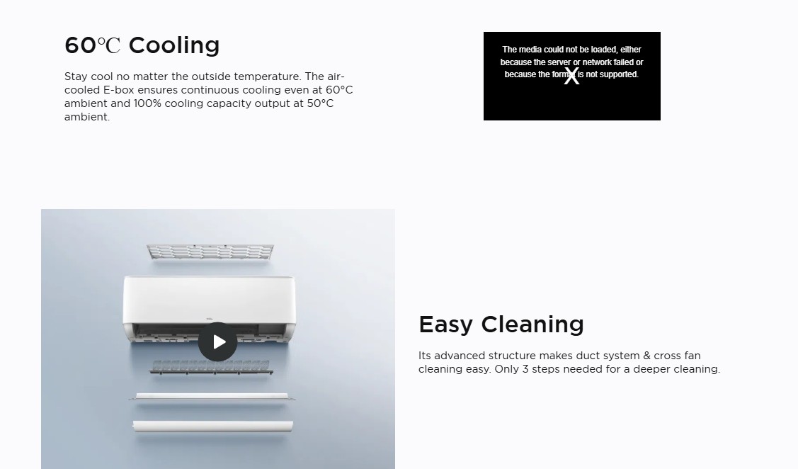 TCL 1.5HP T-Pro Series Non-Inverter Air Conditioner R32 | Fast Cooling ...