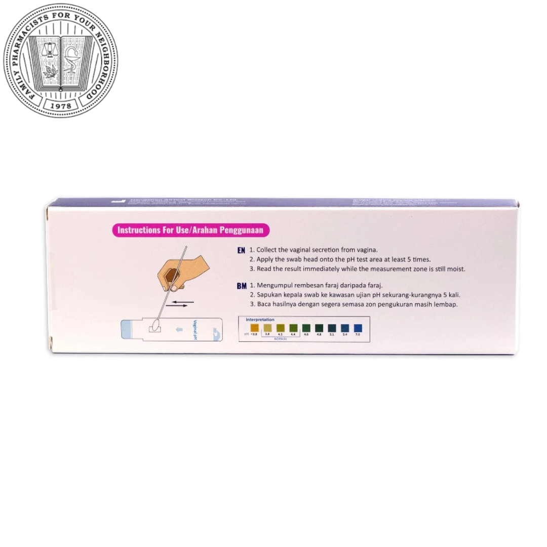 ALLTEST Vaginal pH Rapid Test Panel (Vaginal Swab) 1s | Diagnosis of ...