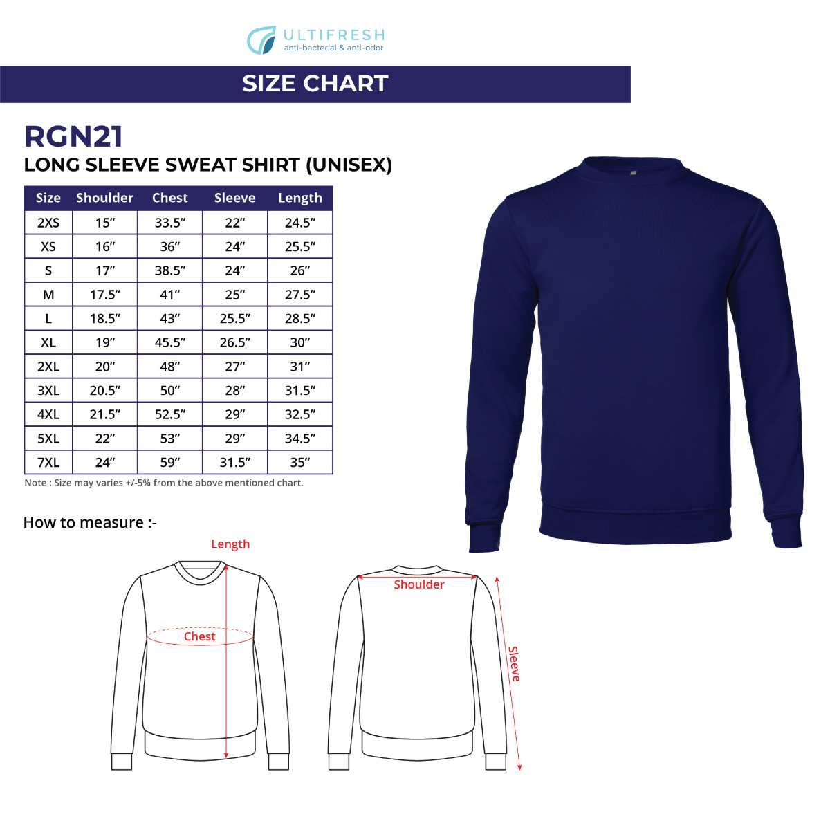ULTIFRESH Clearance 2XS 4XL 5XL Hoodie Side Pocket Jacket With/Without ...
