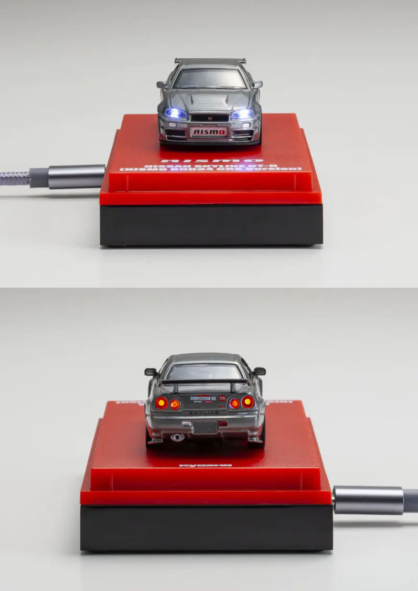 Kyosho - NISSAN SKYLINE GT-R with LED - (NISMO BNR34 CRS Version ...