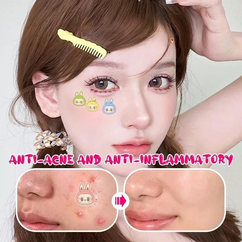 Acne Patch Cute Cartoon Invisible Colorful Spot Patch Acne Care ...