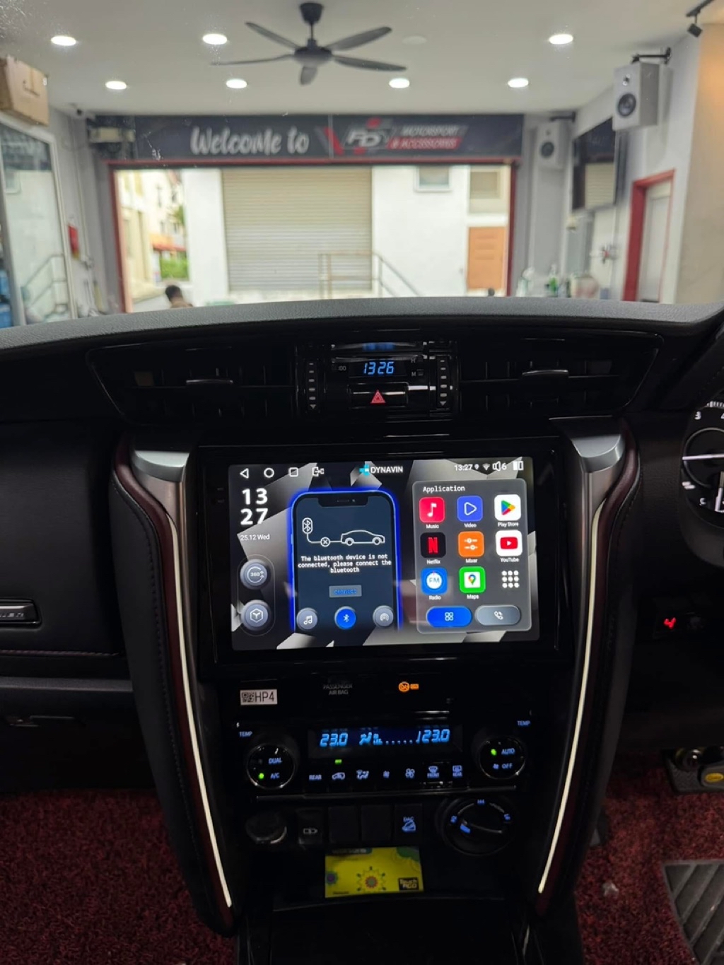 DYNAVIN DPX PRO 2K SERIES 8 RAM 256 GB QLED SCREEN CAR ANDROID PLAYER ...