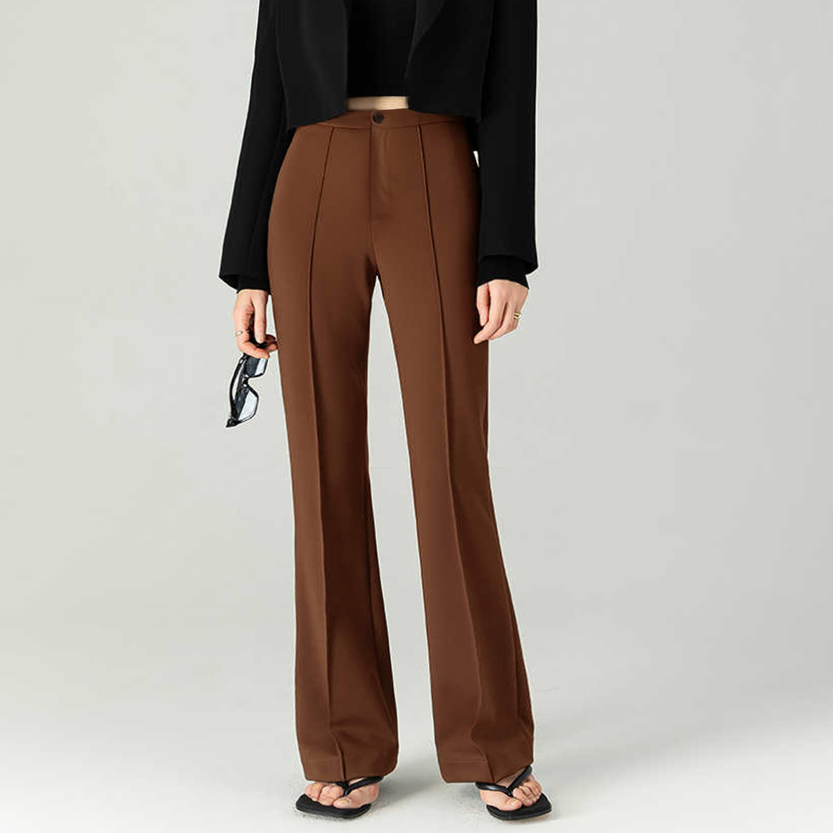 Seluar Bootcut Perempuan Slack Wanita Panjang Pants Woman Casual Palazo ...