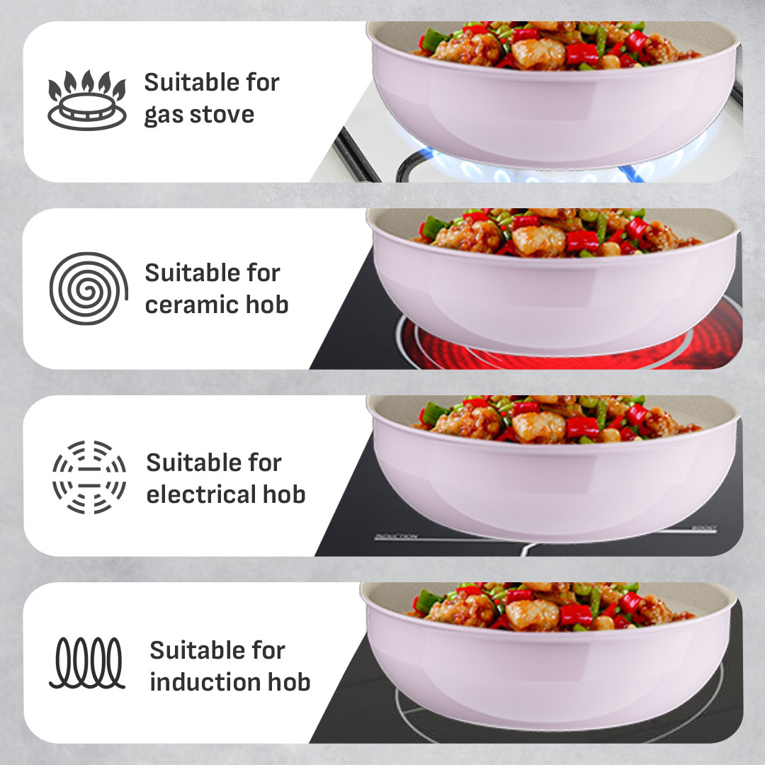 Tefal Ingenio Serenity 4pcs Set (Pink Clay) | Shopee Malaysia