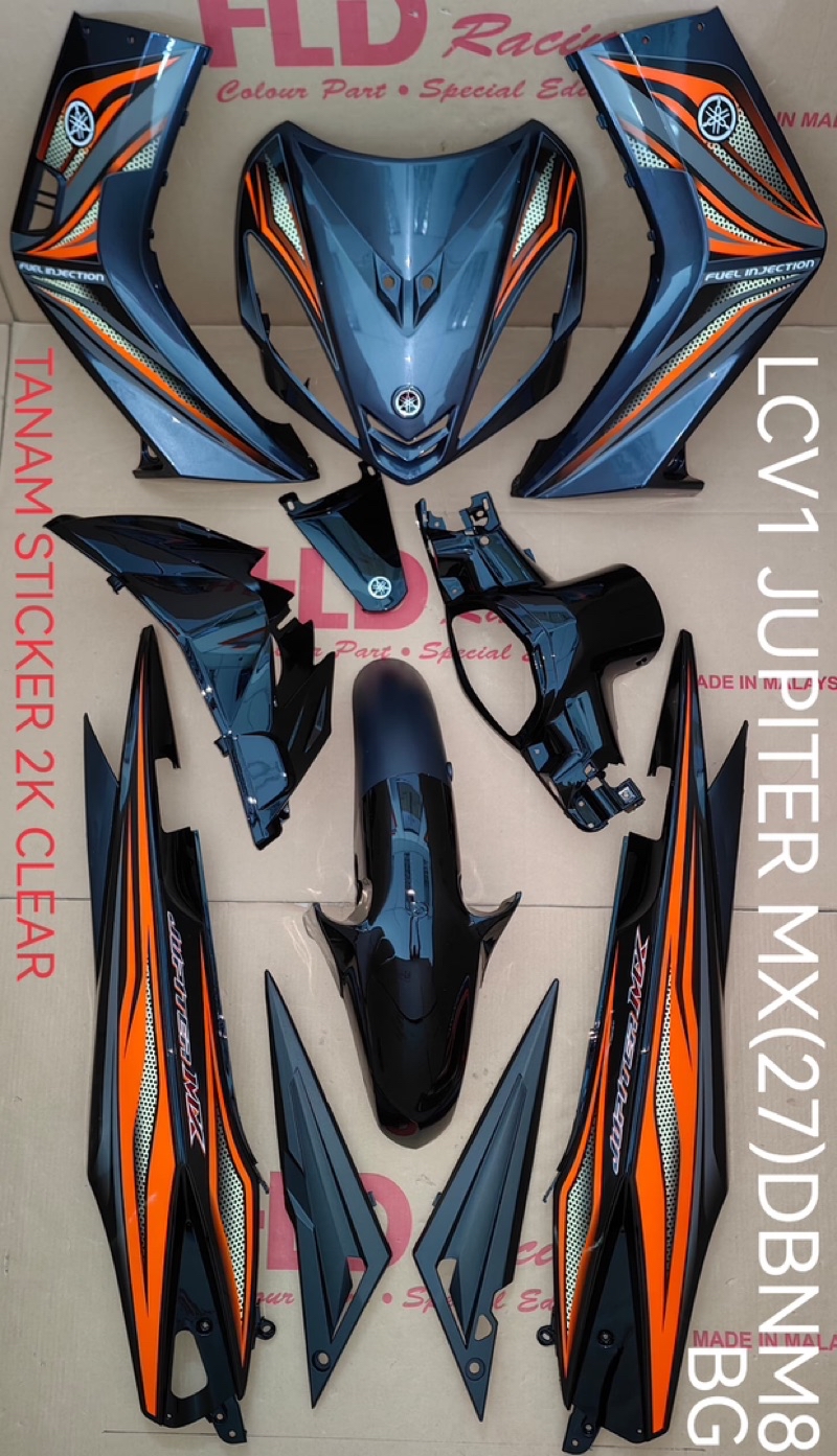 Coverset cover set tanam (HLD Racing) yamaha lc135v1 lc135 v1 lc 135 v1 ...