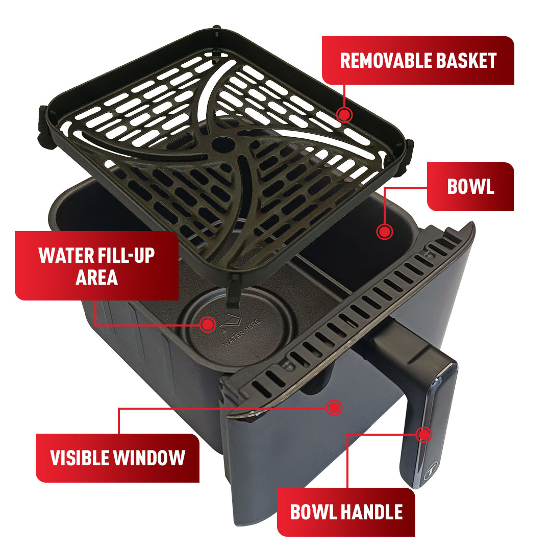 Tefal Easy Fry Far Infrared Vision Air Fryer (EY8218) | Shopee Malaysia