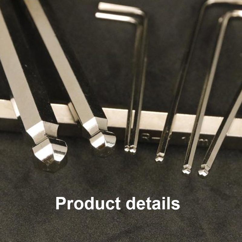 9 pcs Ball Point Allen Key Wrench Set Ball Point Flat Head Hex Torx ...