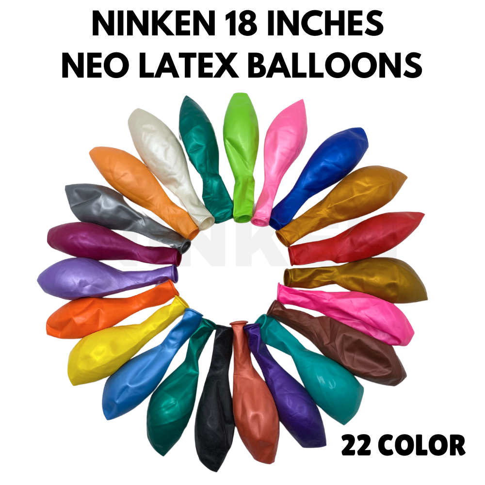 1 Pc 18 Inches High Quality Ninken Neo Latex Balloons | Shopee Malaysia