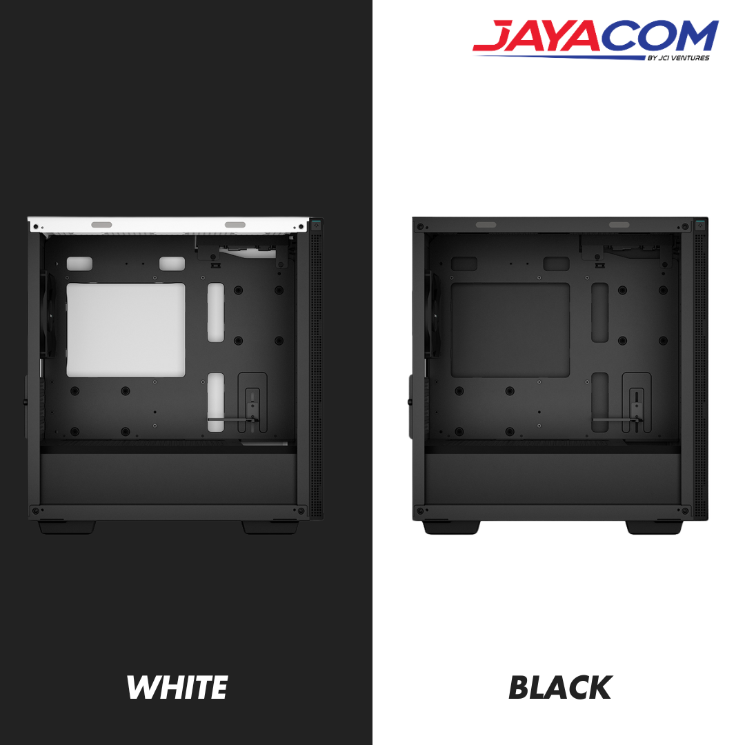 DeepCool M-ATX CH370 Casing Chassis – Black / White (Extra Side ...