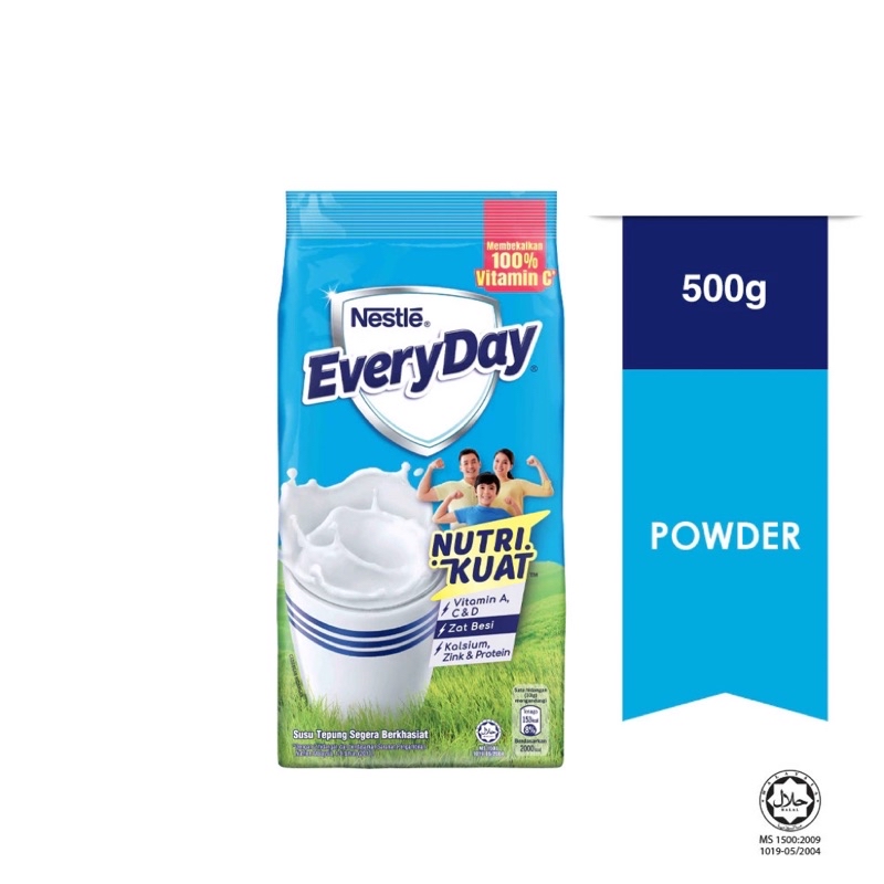 Nestle Everyday Milk Powder 500g | Shopee Malaysia