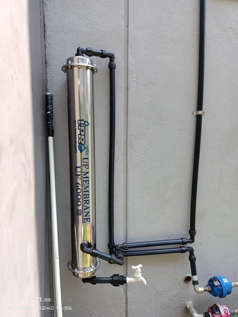 IPRO SUS 304 UF 8000L 0.01 Micron Ultra Filtration UF Membrane 8000 ...