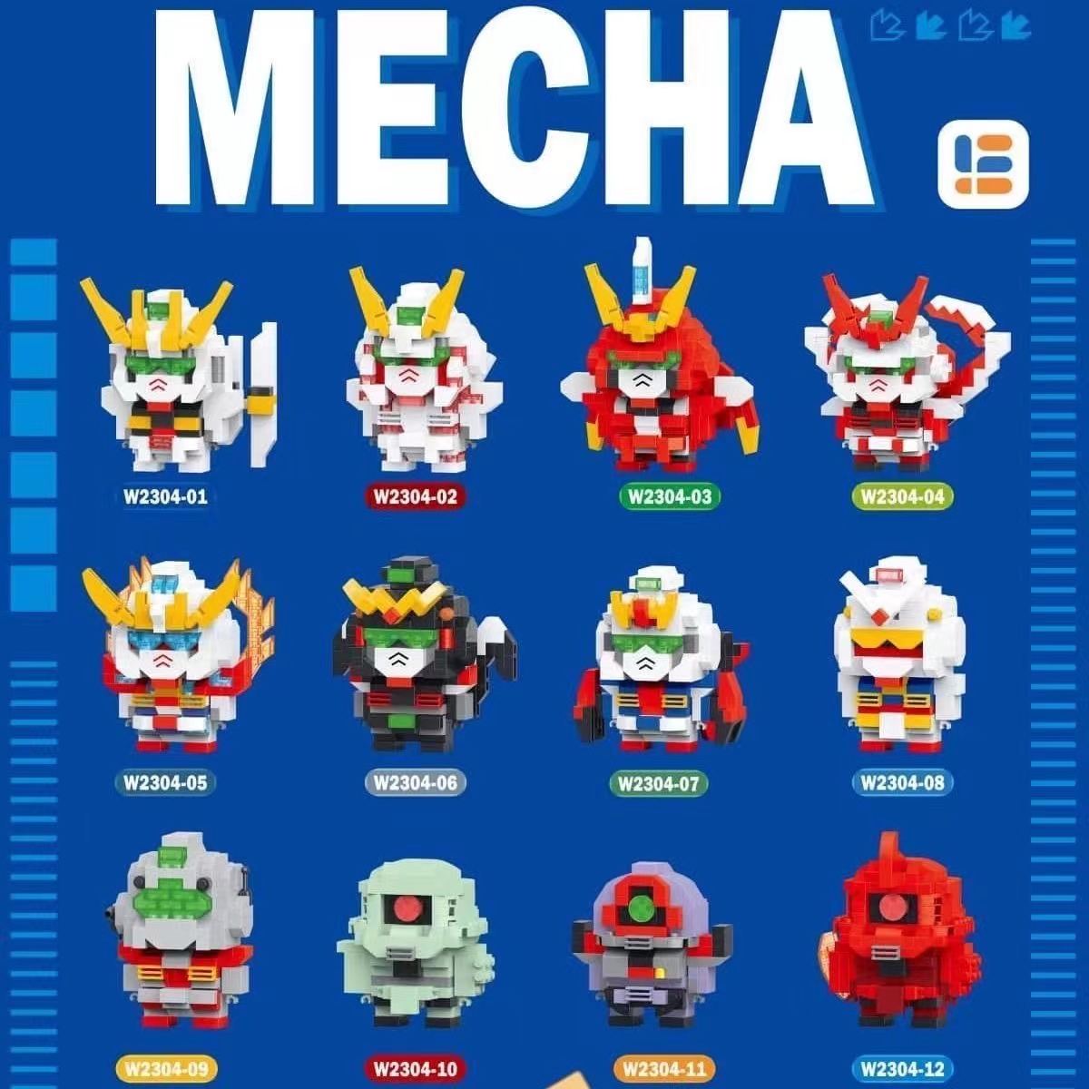 [nano brick] Mecha series brick toy building block | Shopee Malaysia