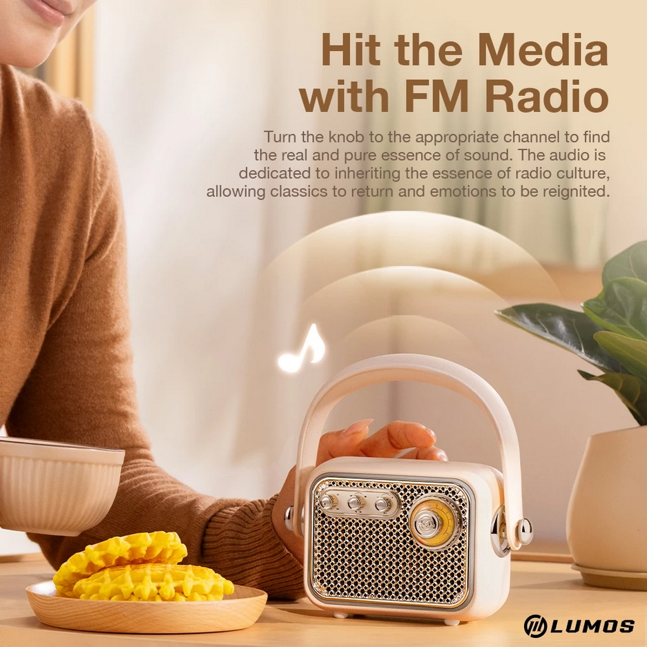 MUZEN Over The Moon M1K Karaoke Bluetooth & FM Radio Speaker ...
