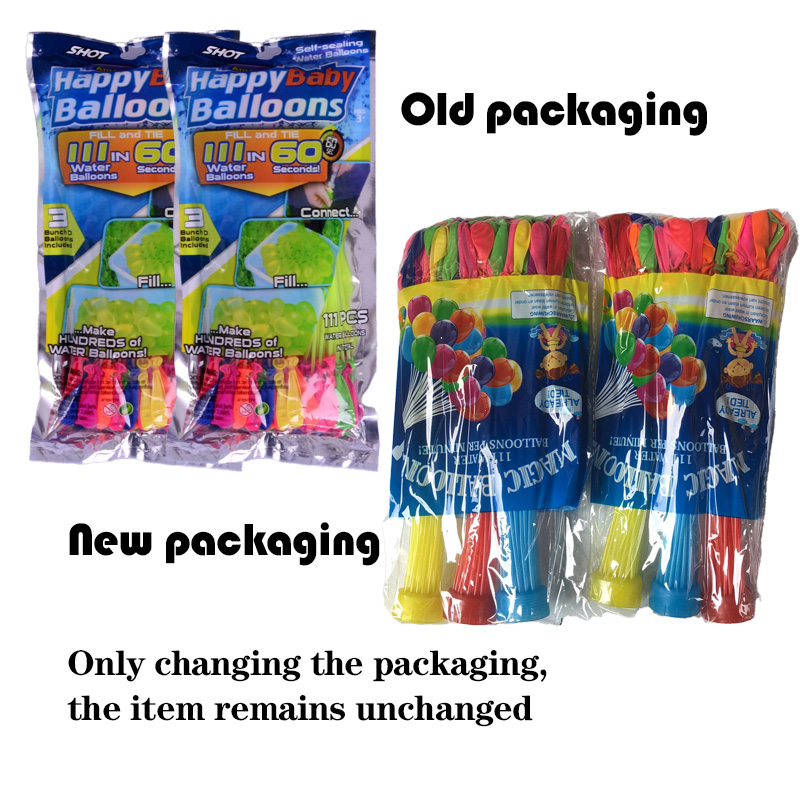 111pcs Water balloons Kid Outdoor Fun Quick Fill Self Sealing kid fun ...