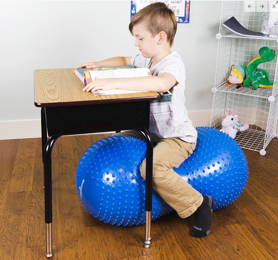 CanDo Inflatable Exercise Sensi-Saddle Rolls for developing muscles and ...