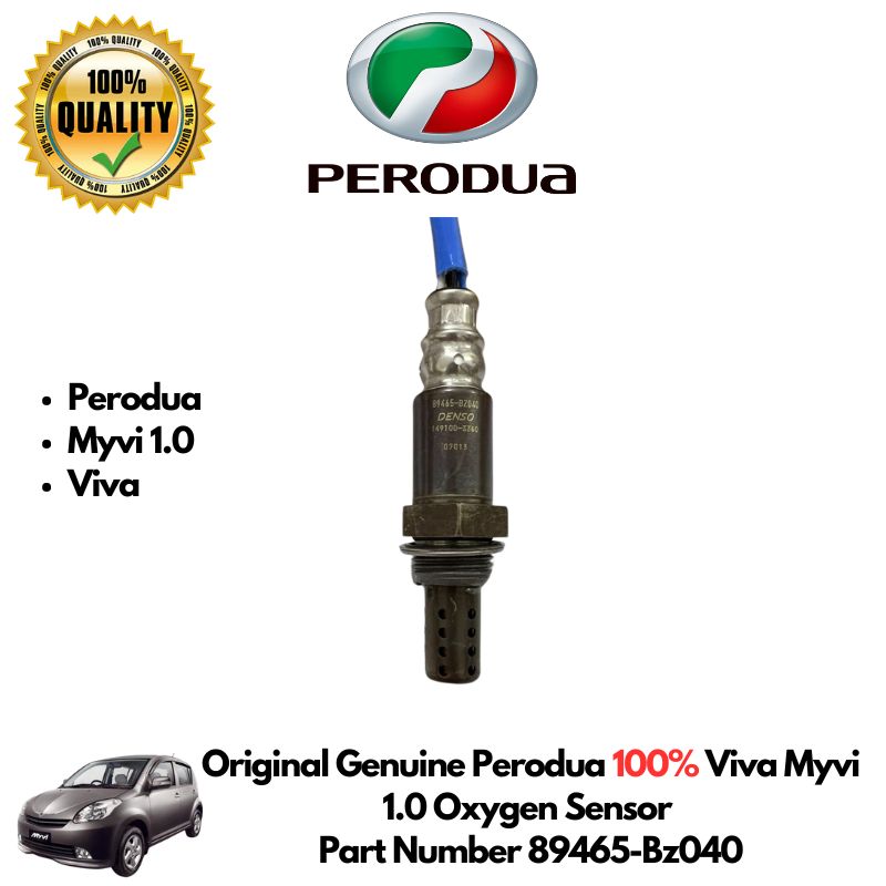 Original Genuine Perodua 100% Viva Myvi 1.0 Oxygen Sensor 89465-Bz040 ...