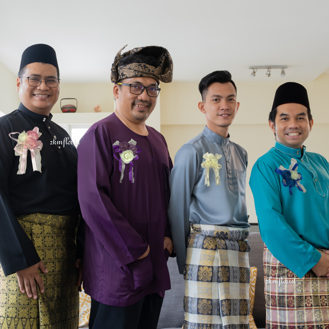 (10PCS) ROZET BUNGA Kendarat Rewang Kahwin kenduri jamuan hantaran ...